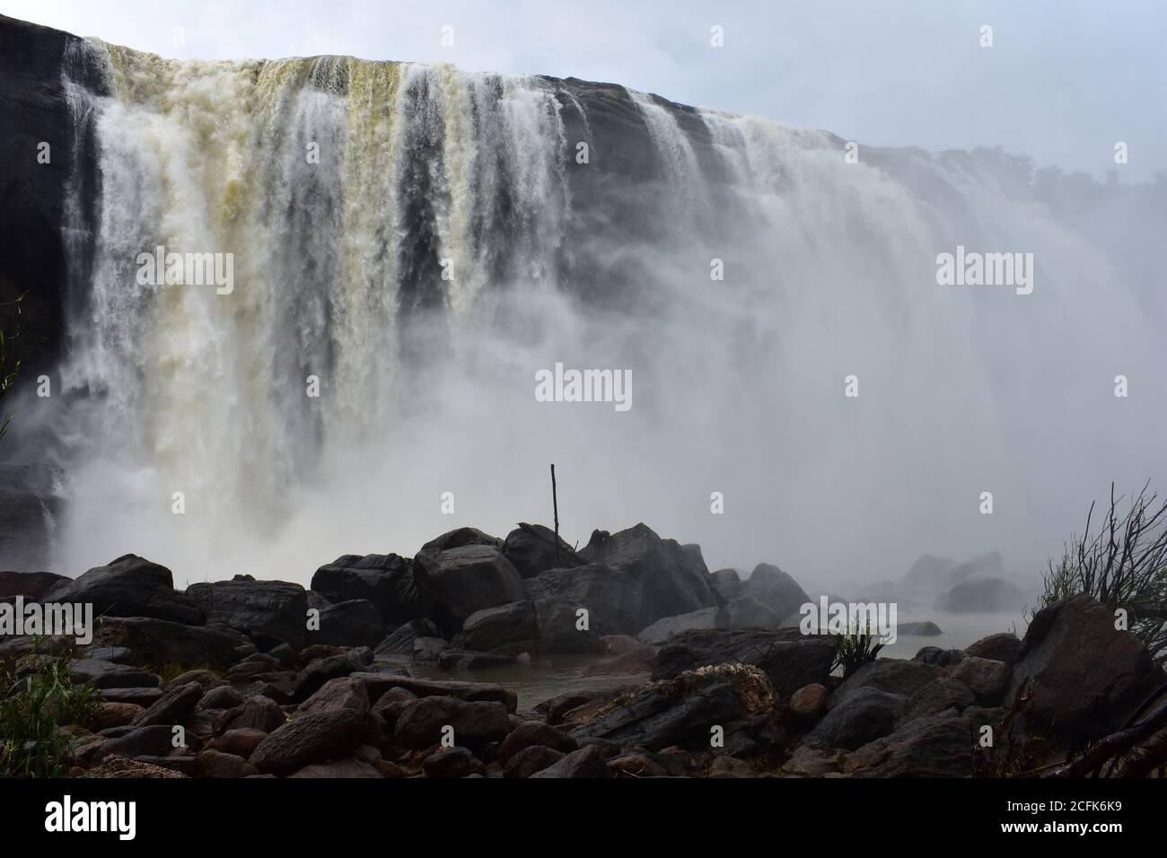 Athirappilly Water Falls in Kerala India Stock Photo - Alamy