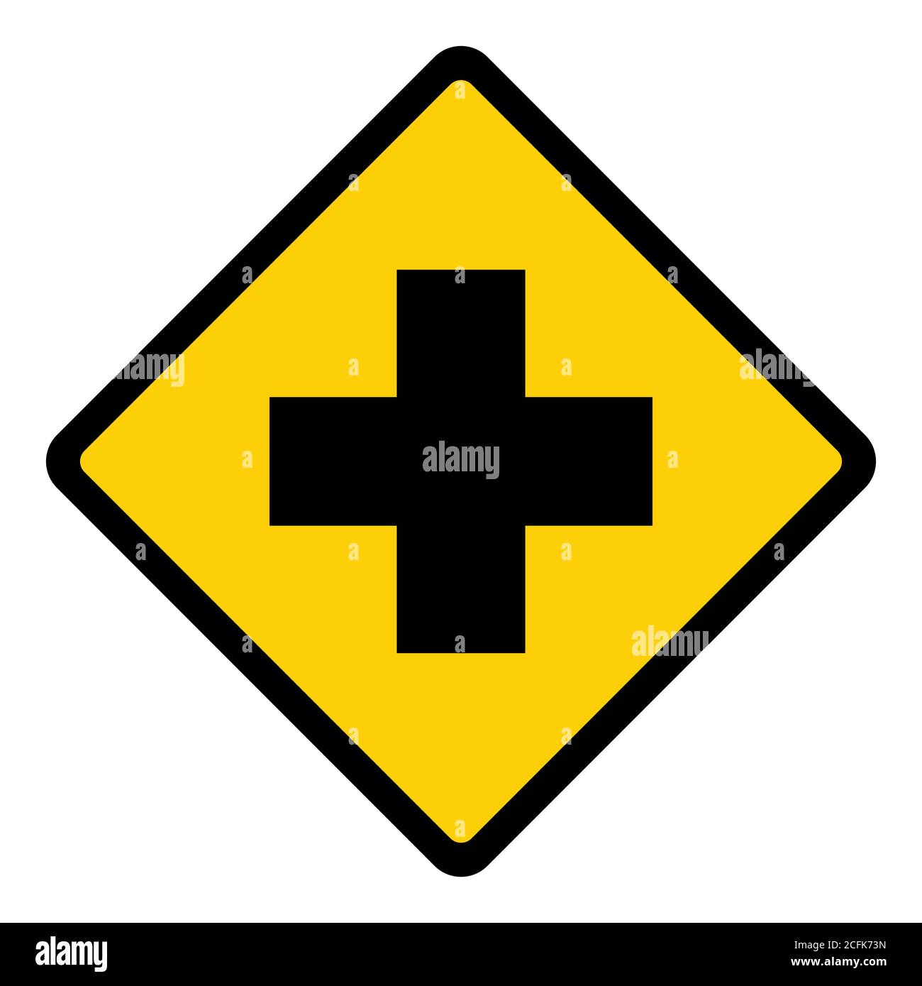 Emergency Cross Sign