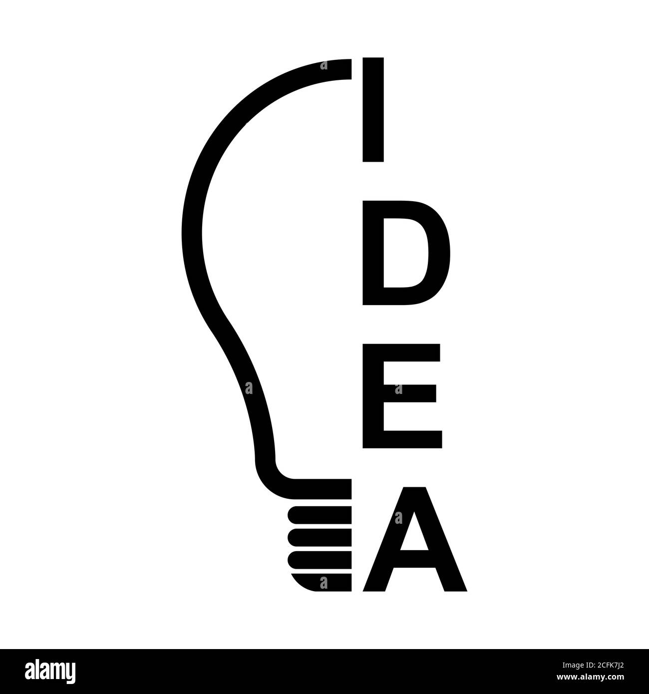 Light bulb icon, Lightbulb energy symbol Electric power vector ...