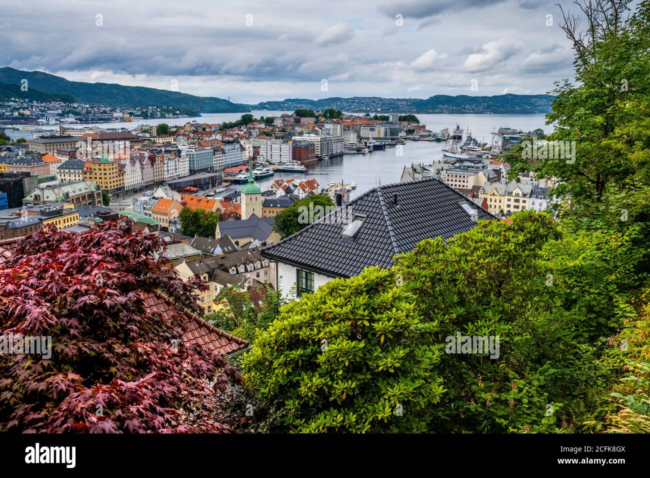 Bergen , western Norway Stock Photo - Alamy