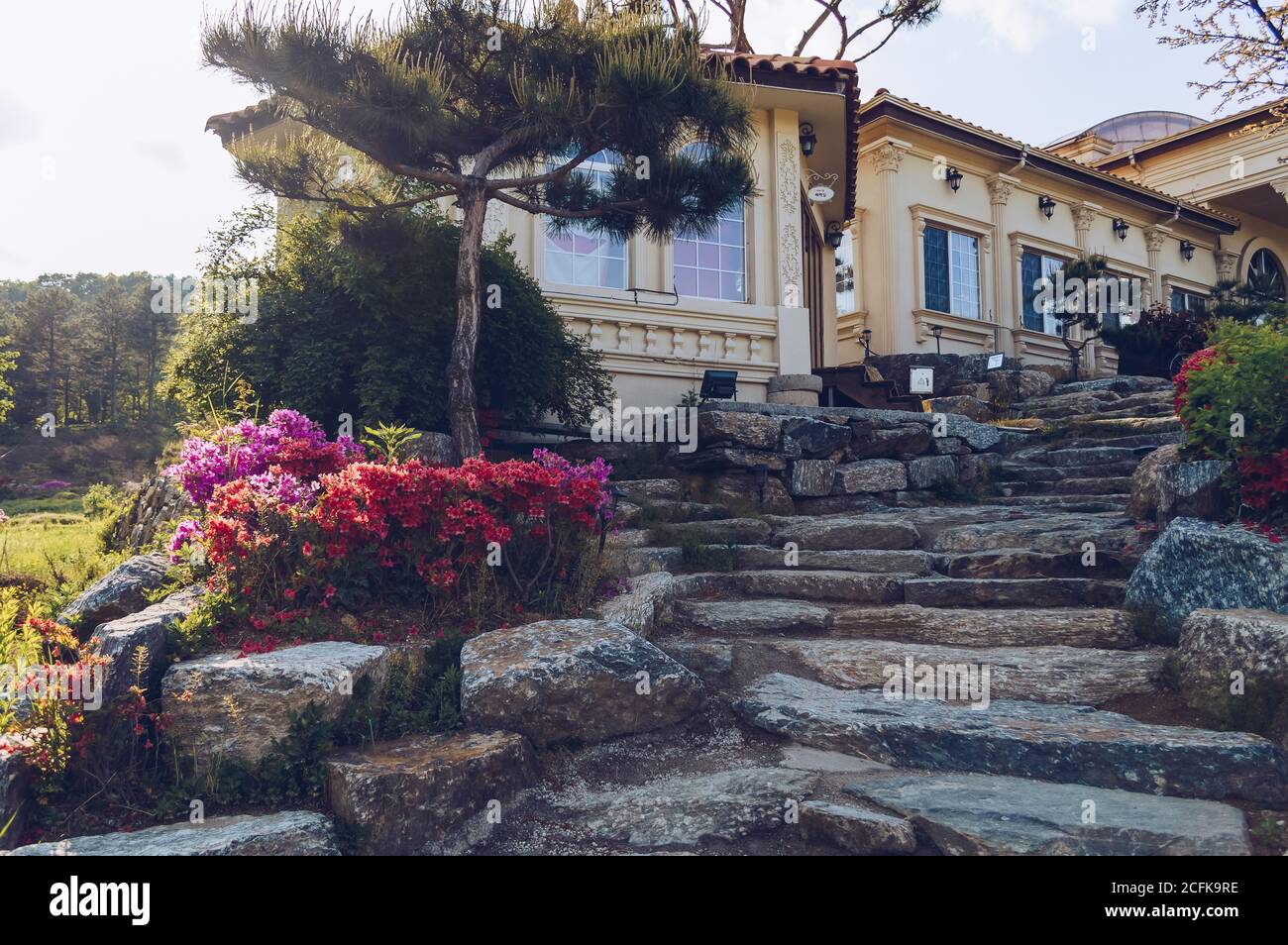 Granite staicase hi-res stock photography and images - Alamy