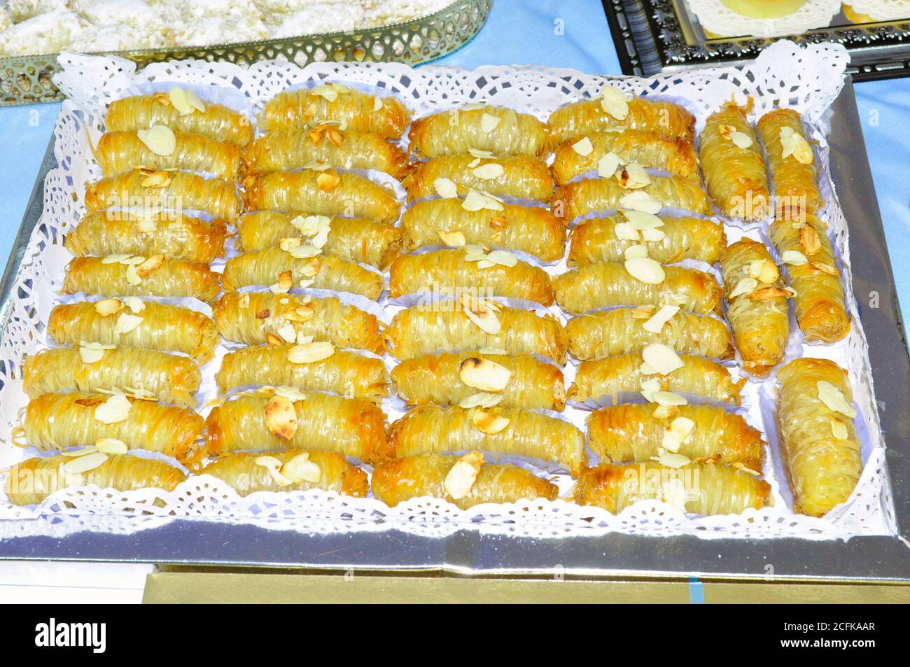 Variety of traditional moroccans sweets. Holiday. Events Stock Photo ...