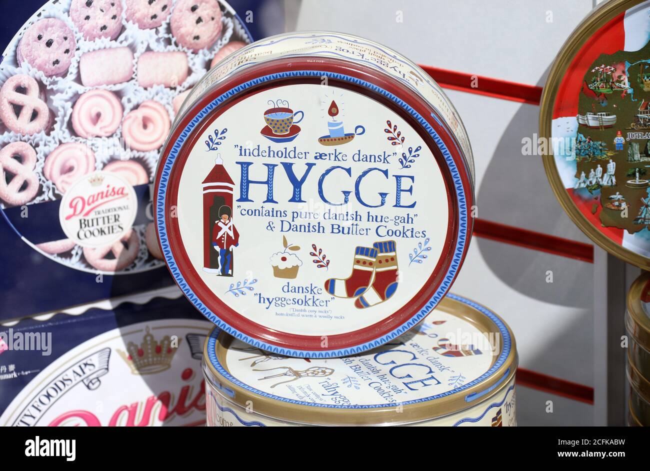 Traditional Danish Butter Cookies Stock Photo - Alamy