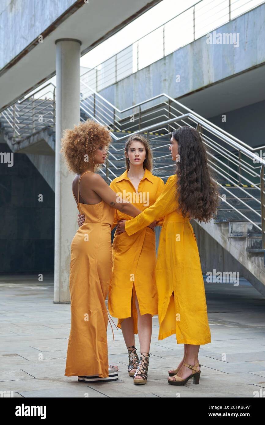 Yellow Models High Resolution Stock Photography and Images - Alamy