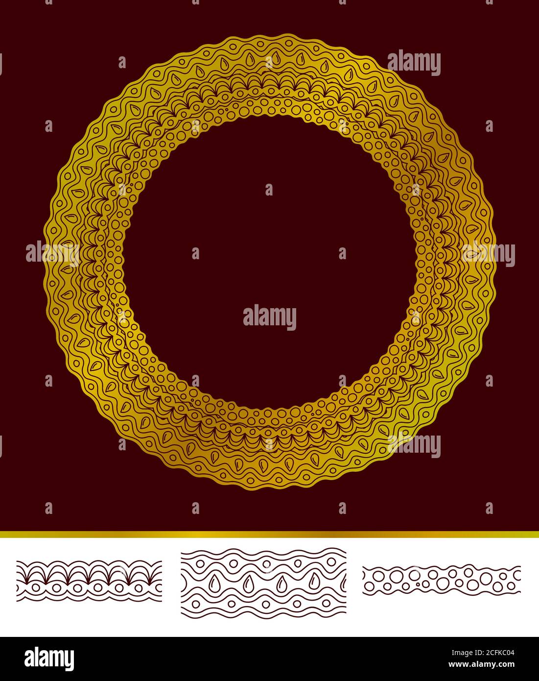 Gold frame clipart hi-res stock photography and images - Alamy