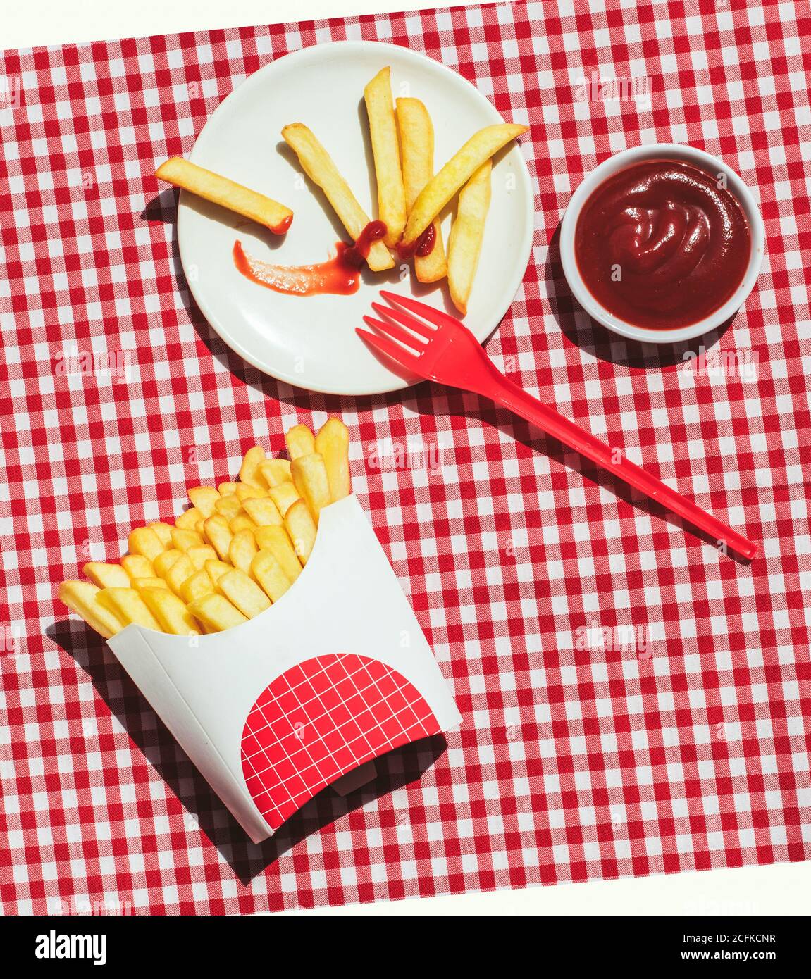 French Fries Packet High Resolution Stock Photography and Images - Alamy