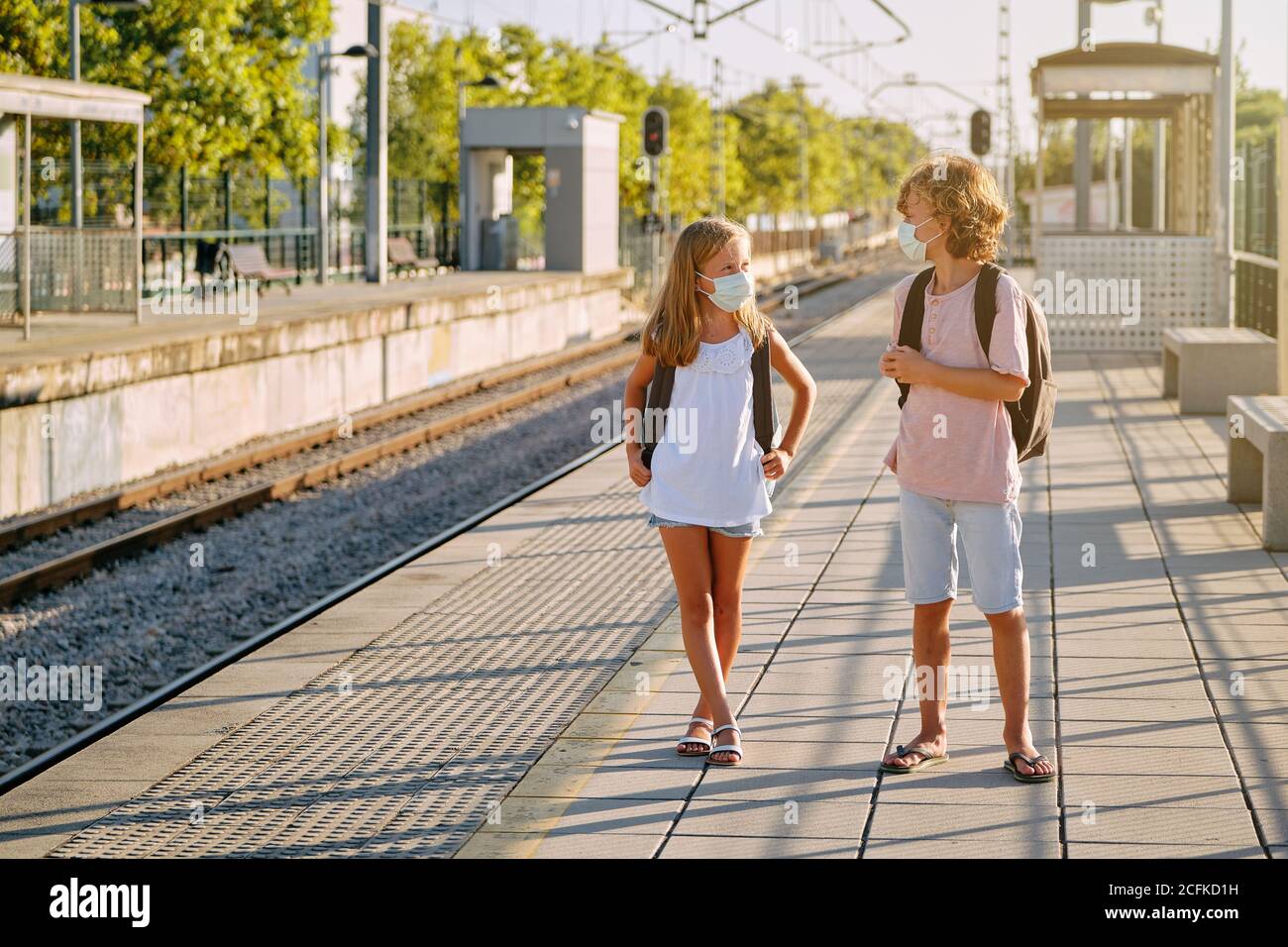 Train station platform profile High Resolution Stock Photography and ...
