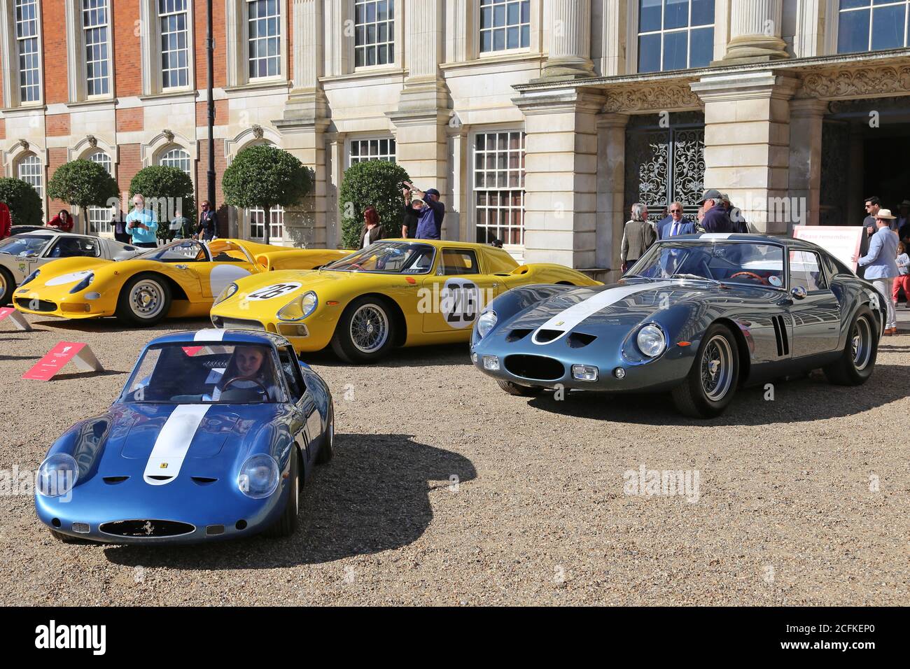 'Junior' Ferrari 250 GTO with its 'big brother', Concours of Elegance ...