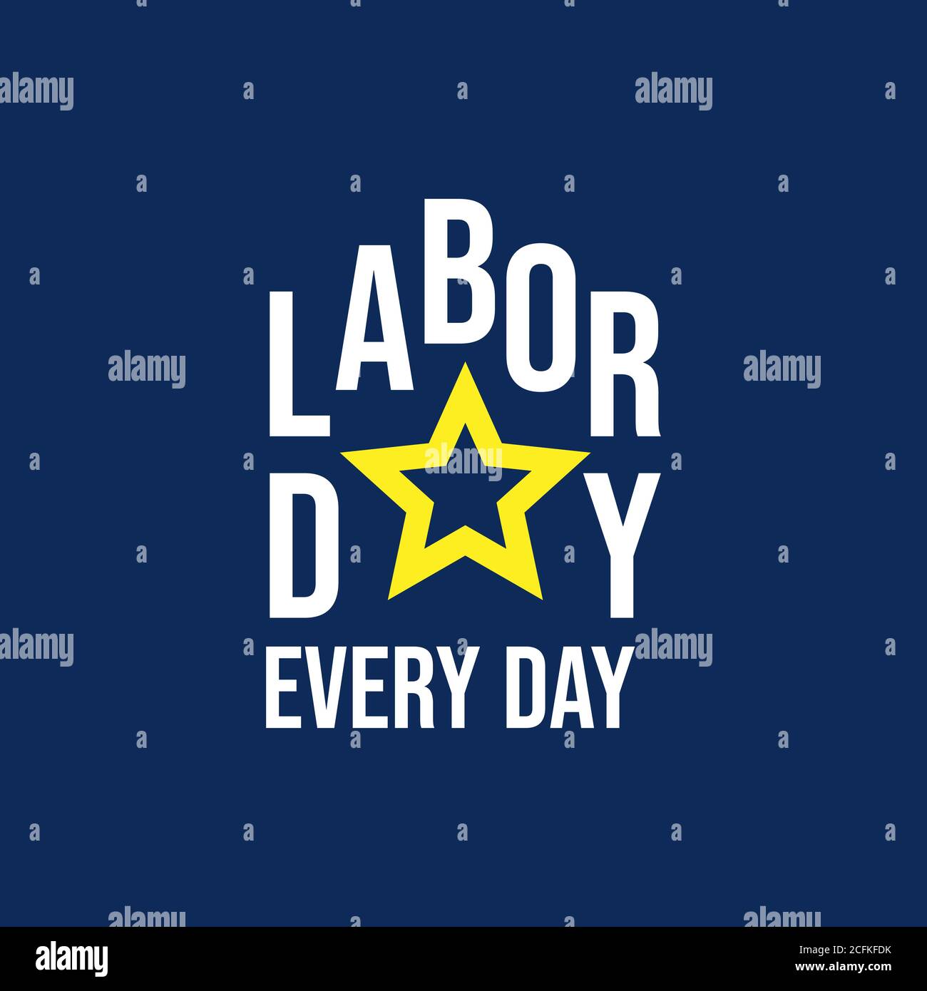 USA happy Labor day text design for advertising template. Vector ...