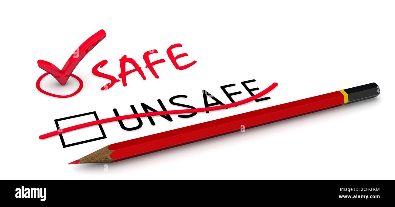 It is safe. The concept of changing the conclusion. The red pencil ...