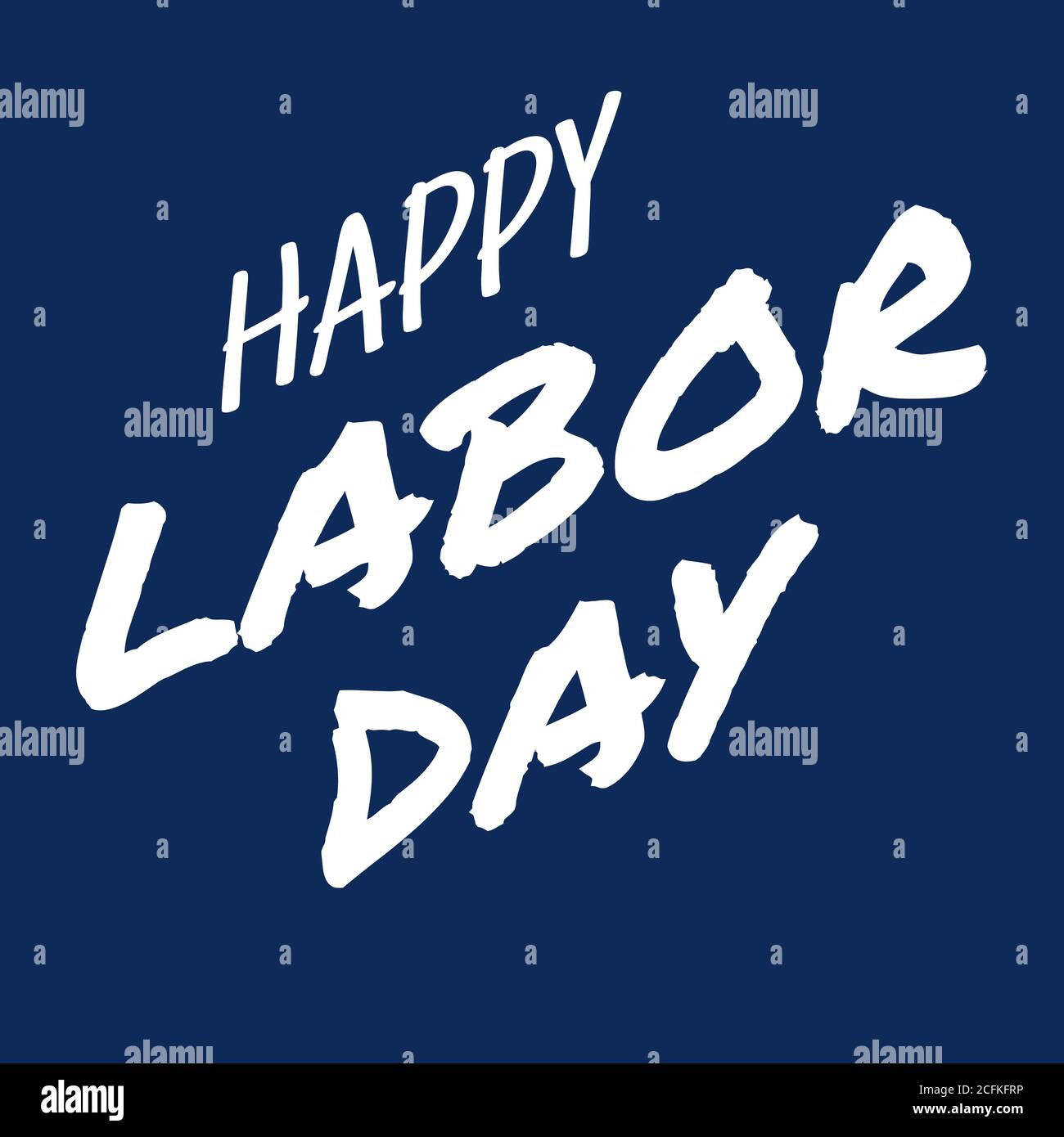 USA happy Labor day text design for advertising template. Vector ...