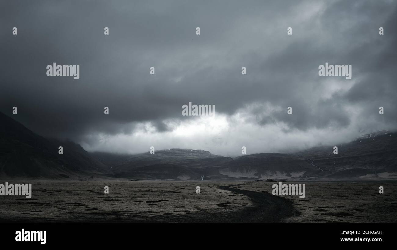 Dramatic landscape iceland hi-res stock photography and images - Alamy