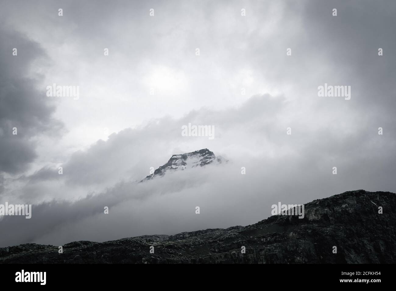 Coastal fjord landscape and mountains of Reyðarfjörður Stock Photo - Alamy