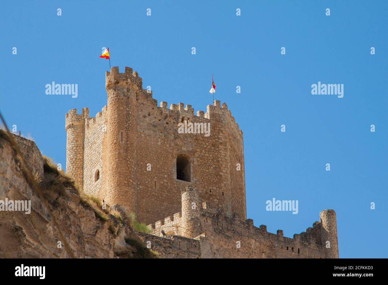 Medieval turret castle exterior hi-res stock photography and images - Alamy