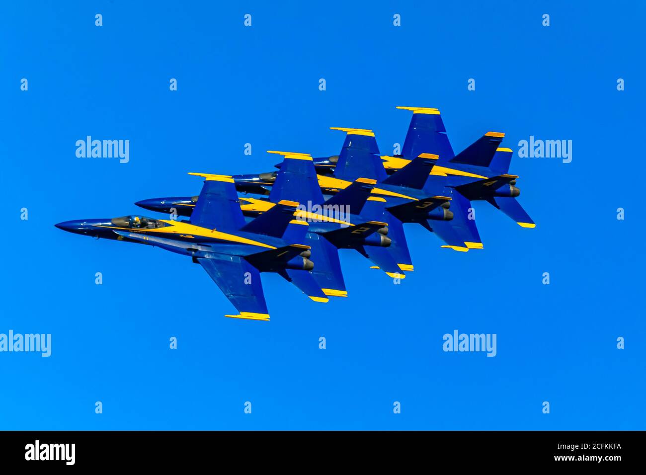San Francisco, USA - October 08, 2017: United States Navy Blue Angels ...