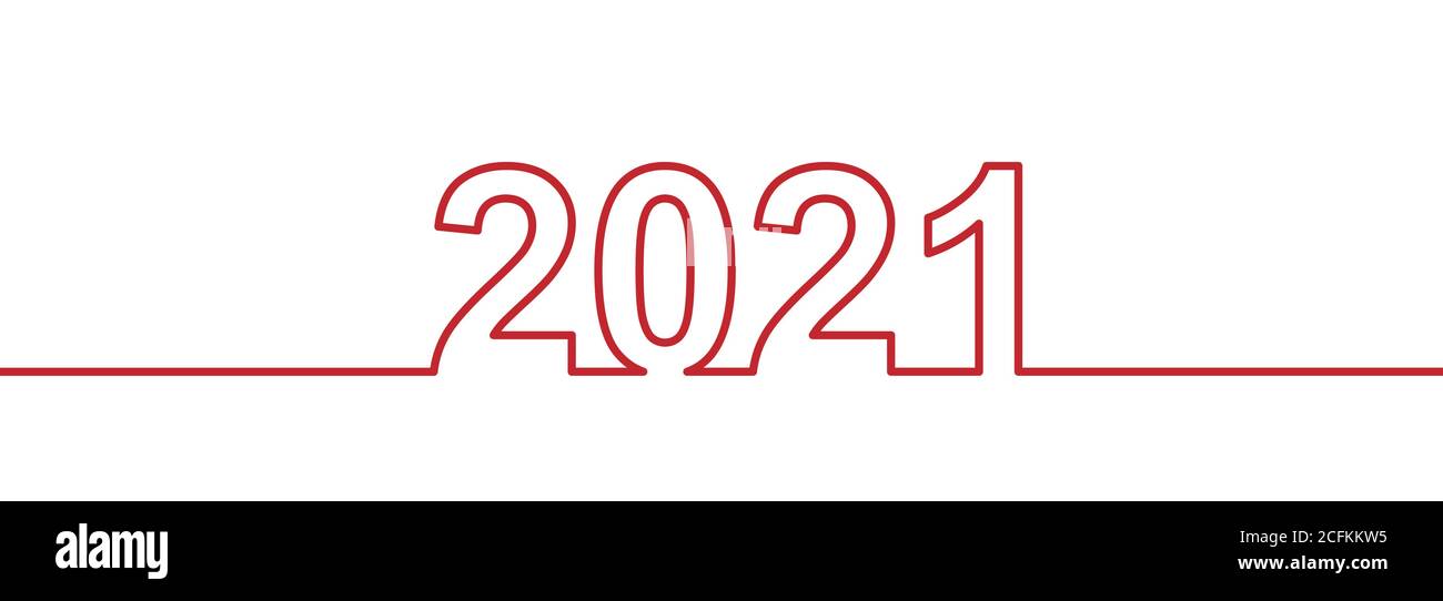 Number 2021 Stock Vector Images - Alamy