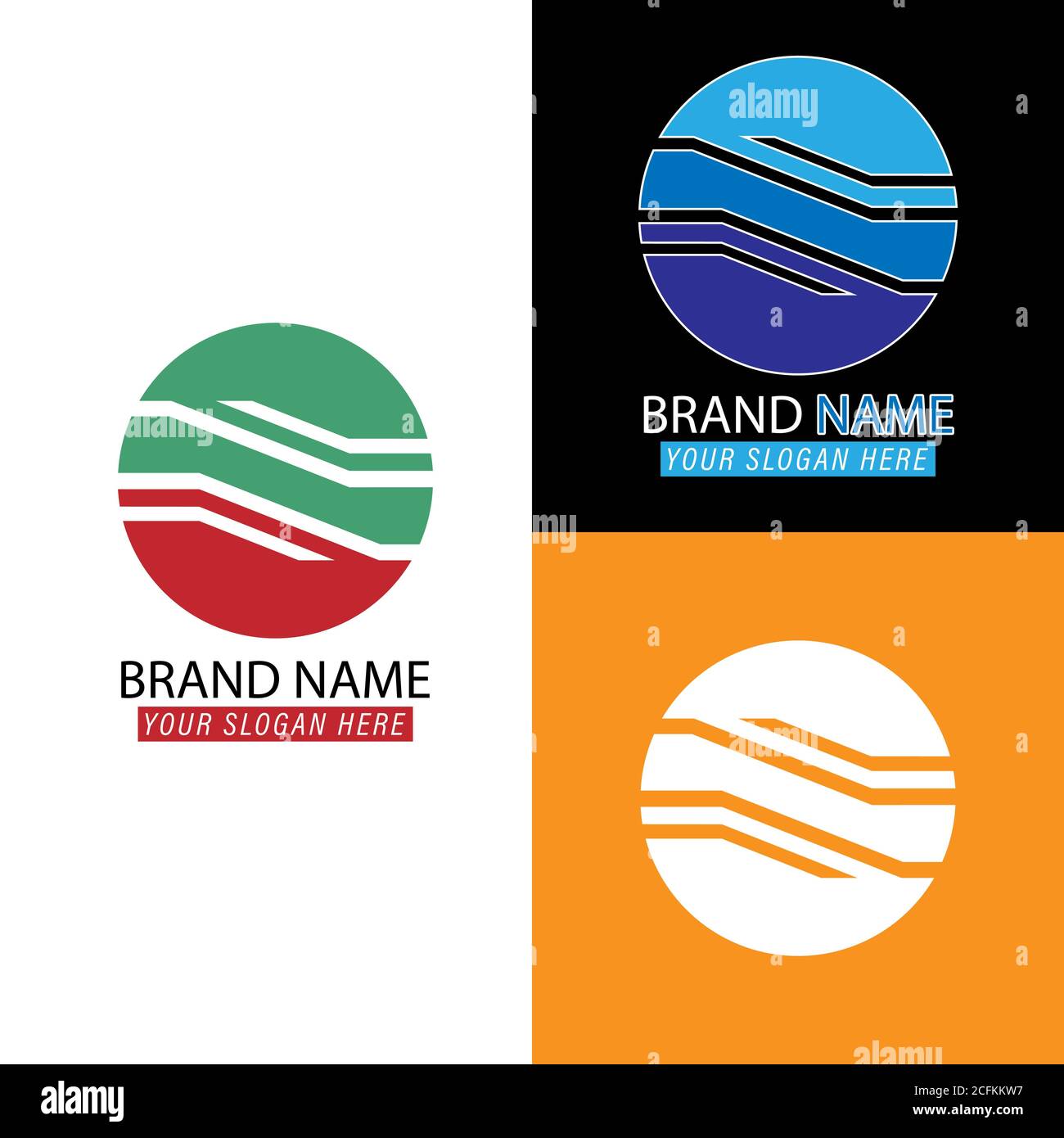 Brand name. Vector illustration for for logo, brand, sticker or emblem ...