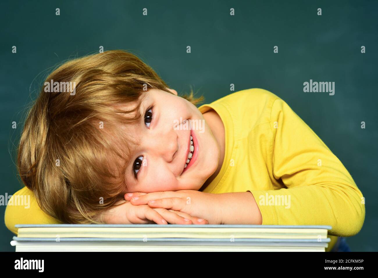 Children in elementary school. Kids education. Funny little kid on ...