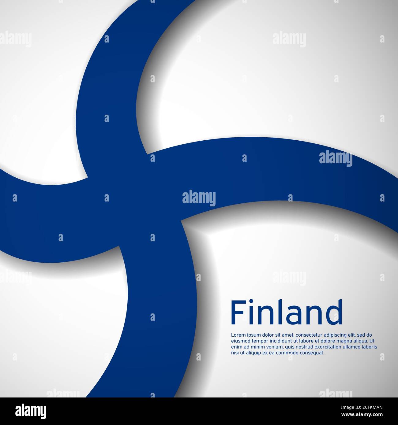Finland flag background. Business booklet. National poster design of ...