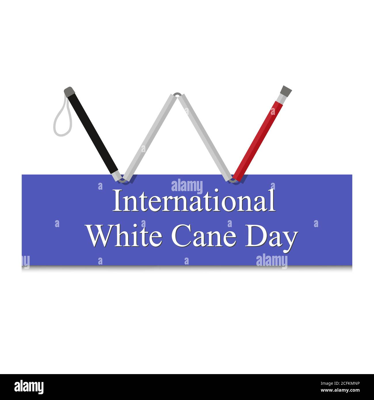 White cane safety hi-res stock photography and images - Alamy