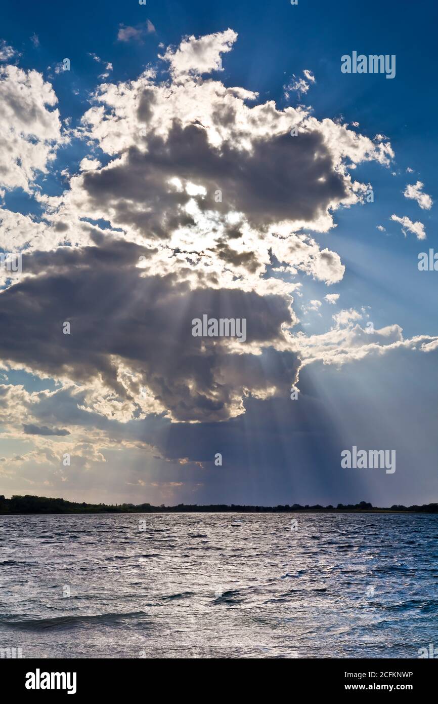 Sunny windy evening hi-res stock photography and images - Alamy