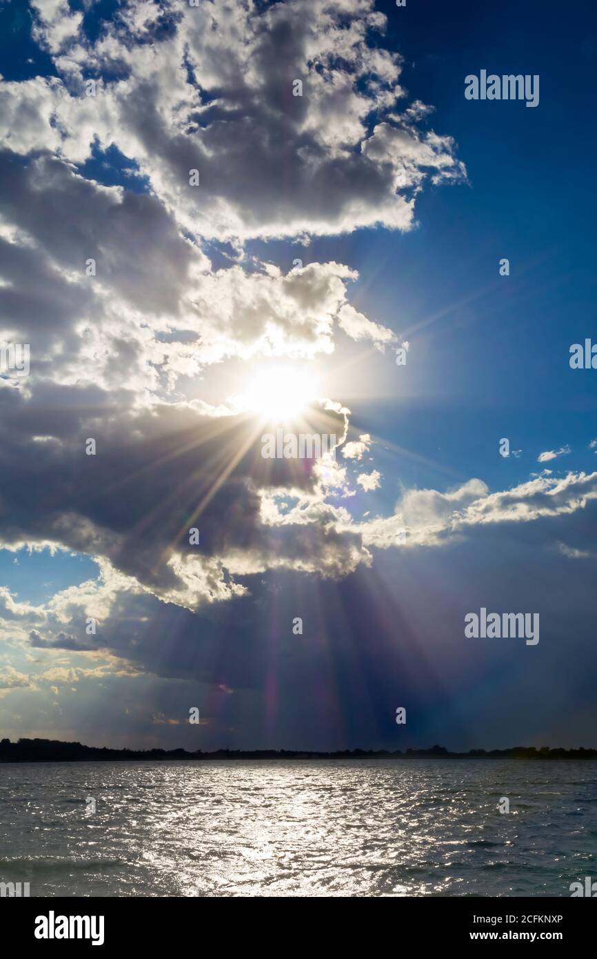 Windy evening hi-res stock photography and images - Alamy