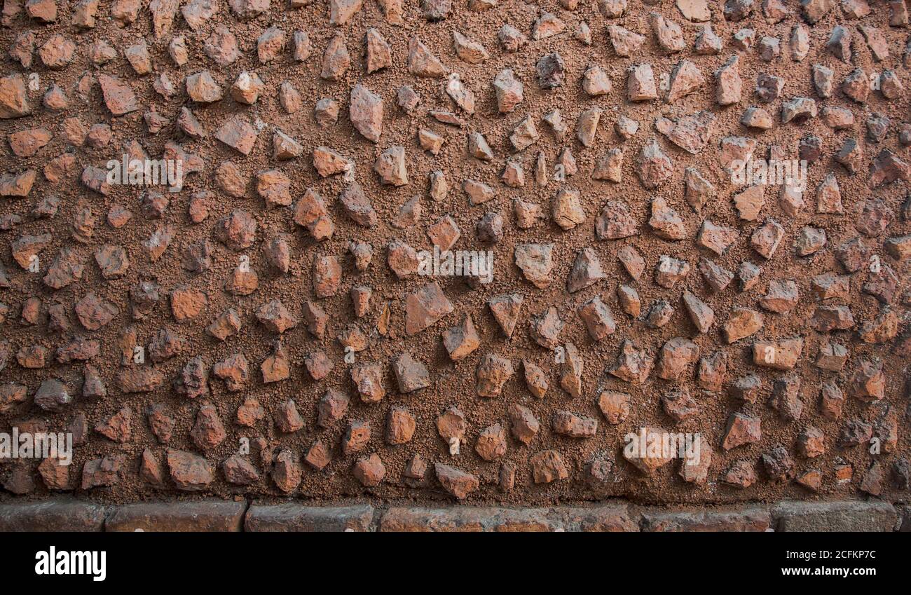 Real red brick wall texture hi-res stock photography and images - Alamy