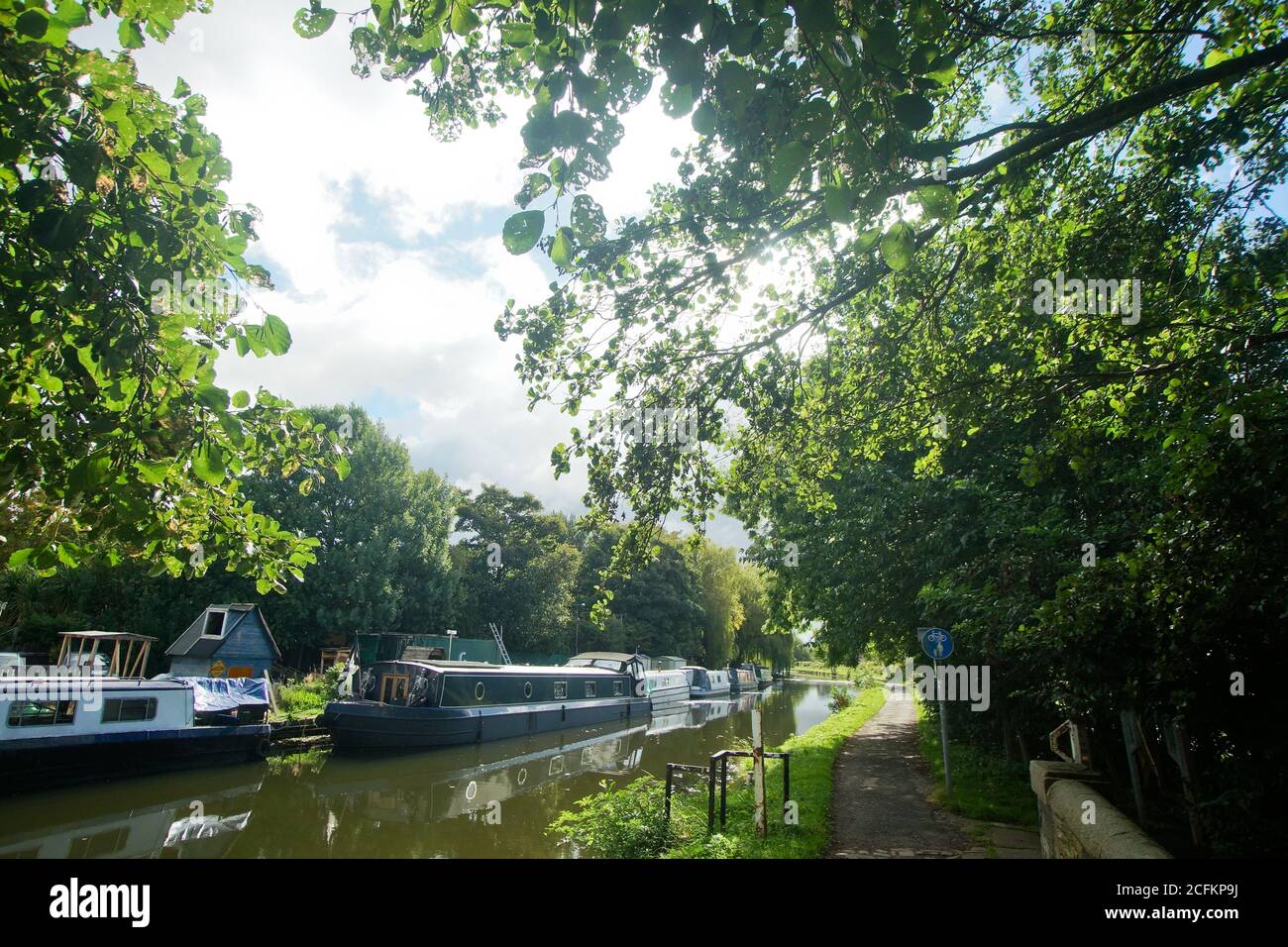 Leeds Liverpool Canal Maghull, Merseyside Stock Photo - Alamy