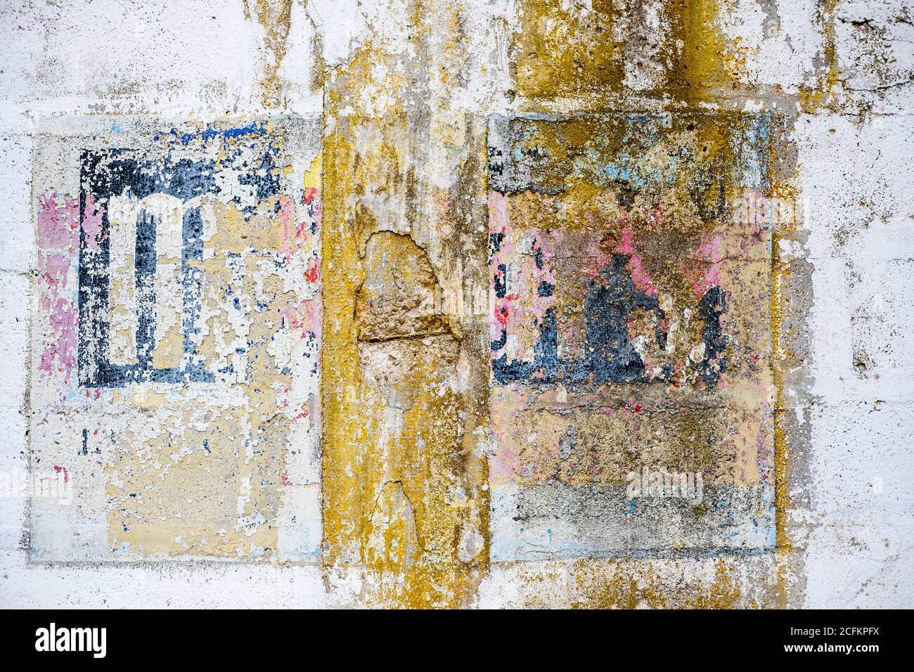 A view of the pit buildings and track at the former Formula One race ...