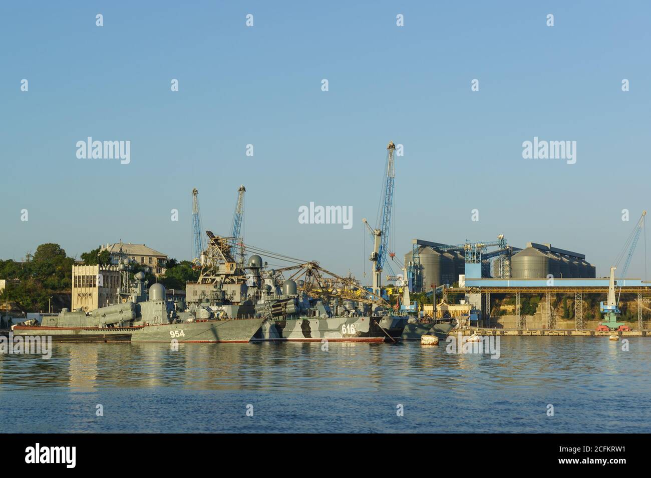 Russia, Crimea, Sevastopol - September 03.2017: Missile boat R-334 ...