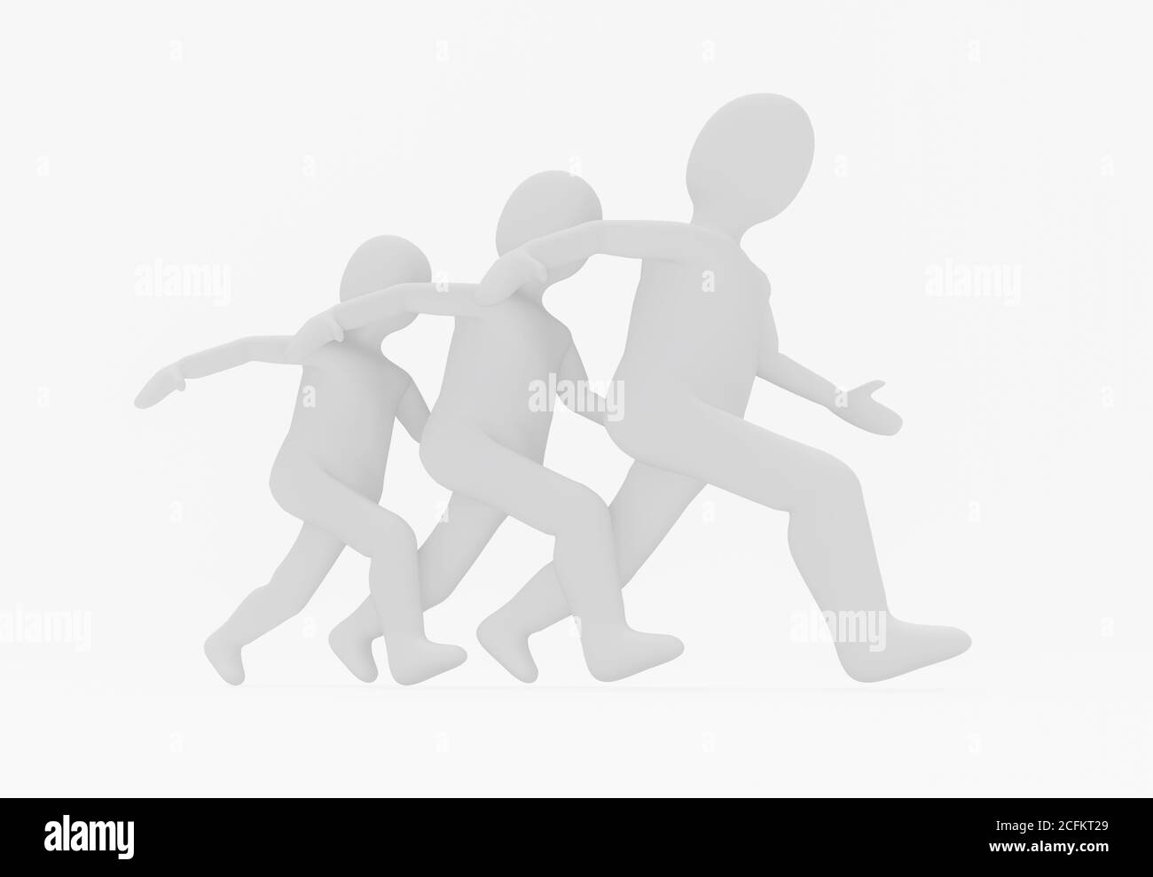 Three men running in marathon hi-res stock photography and images - Alamy