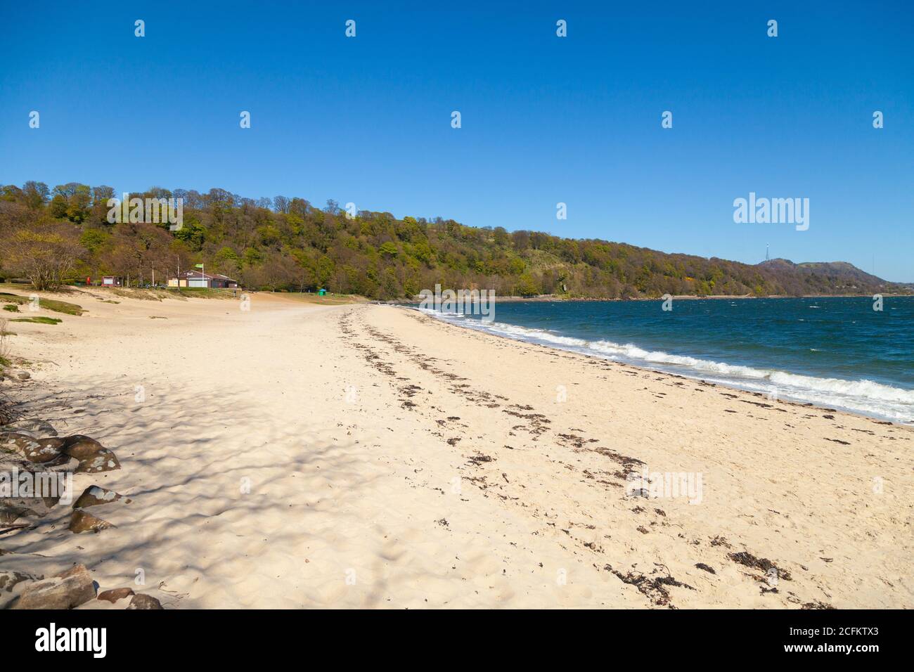 Silver Sands beach on the Fife Coast, Fife, Scotland, UK Stock Photo ...