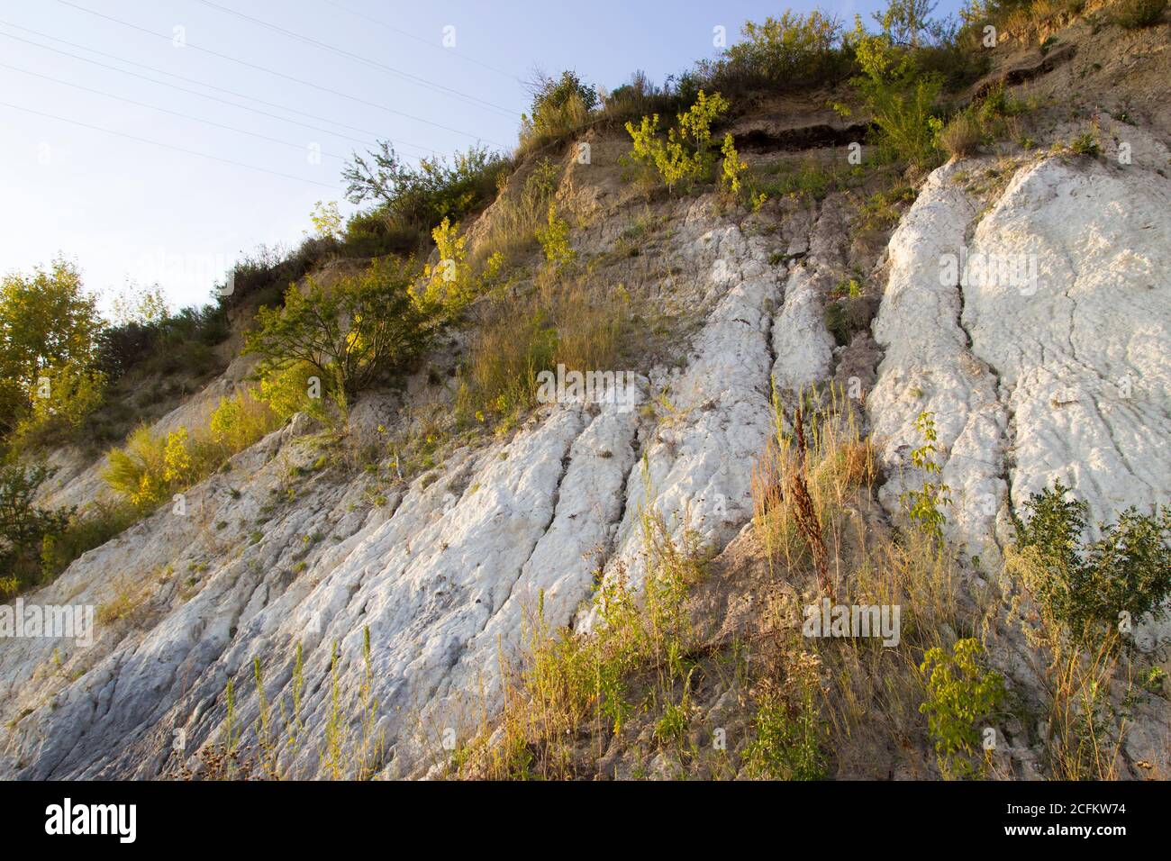 The Nature Of Siberia. Cliffs and mountains with trees. Beautiful rock ...