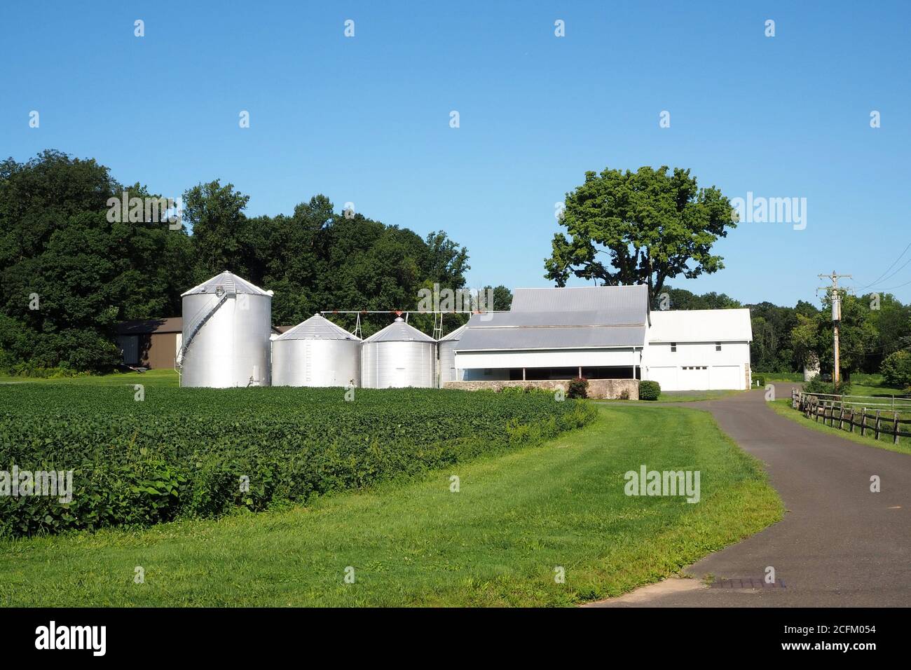 Silos barn farm hi-res stock photography and images - Alamy