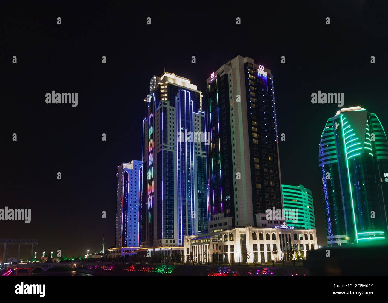 Grozny, Chechen Republic, Russia - June 01, 2019: Grozny city - a ...