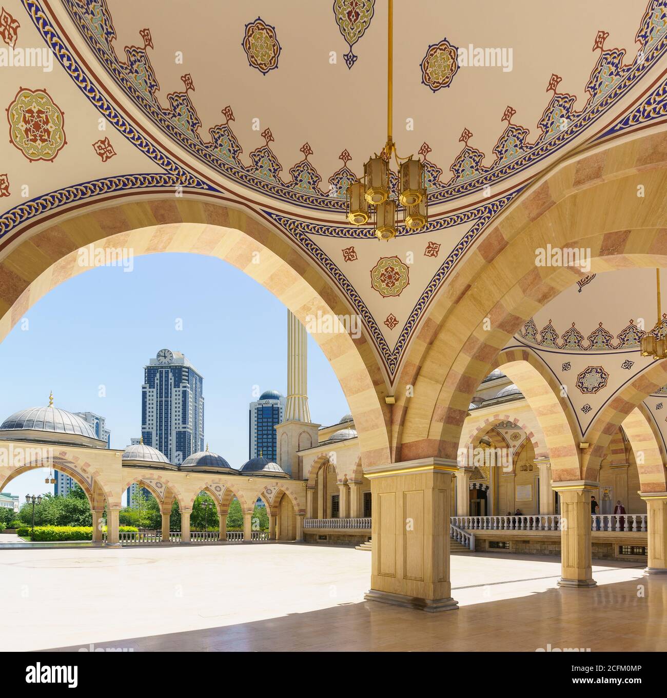 Grozny, Chechen Republic, Russia - June 02, 2019: Traditional Chechen ...