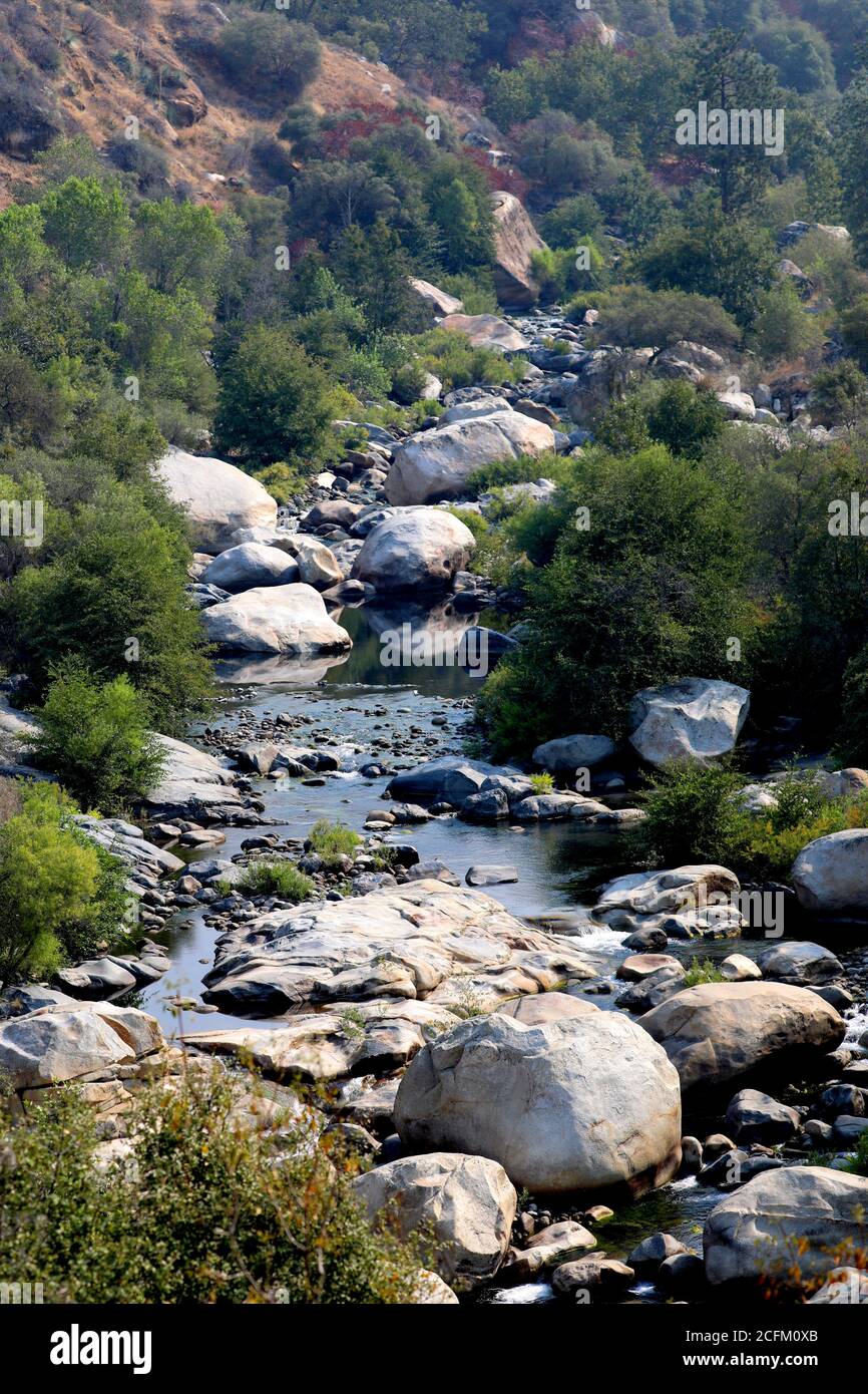 Kaweah River in Sequoia National Park, California, USA Stock Photo - Alamy