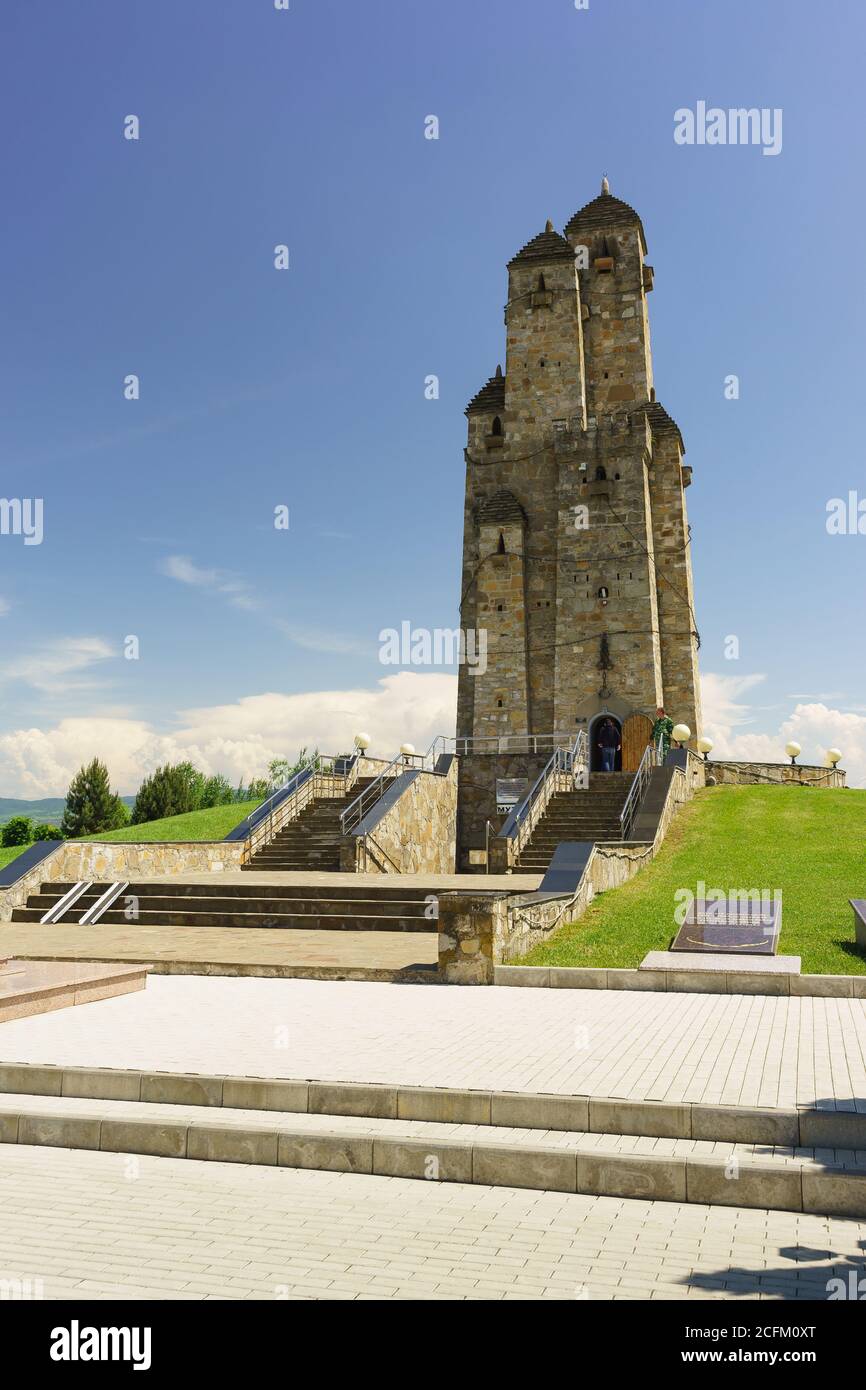 Historical towers in ingushetia republic hi-res stock photography and ...