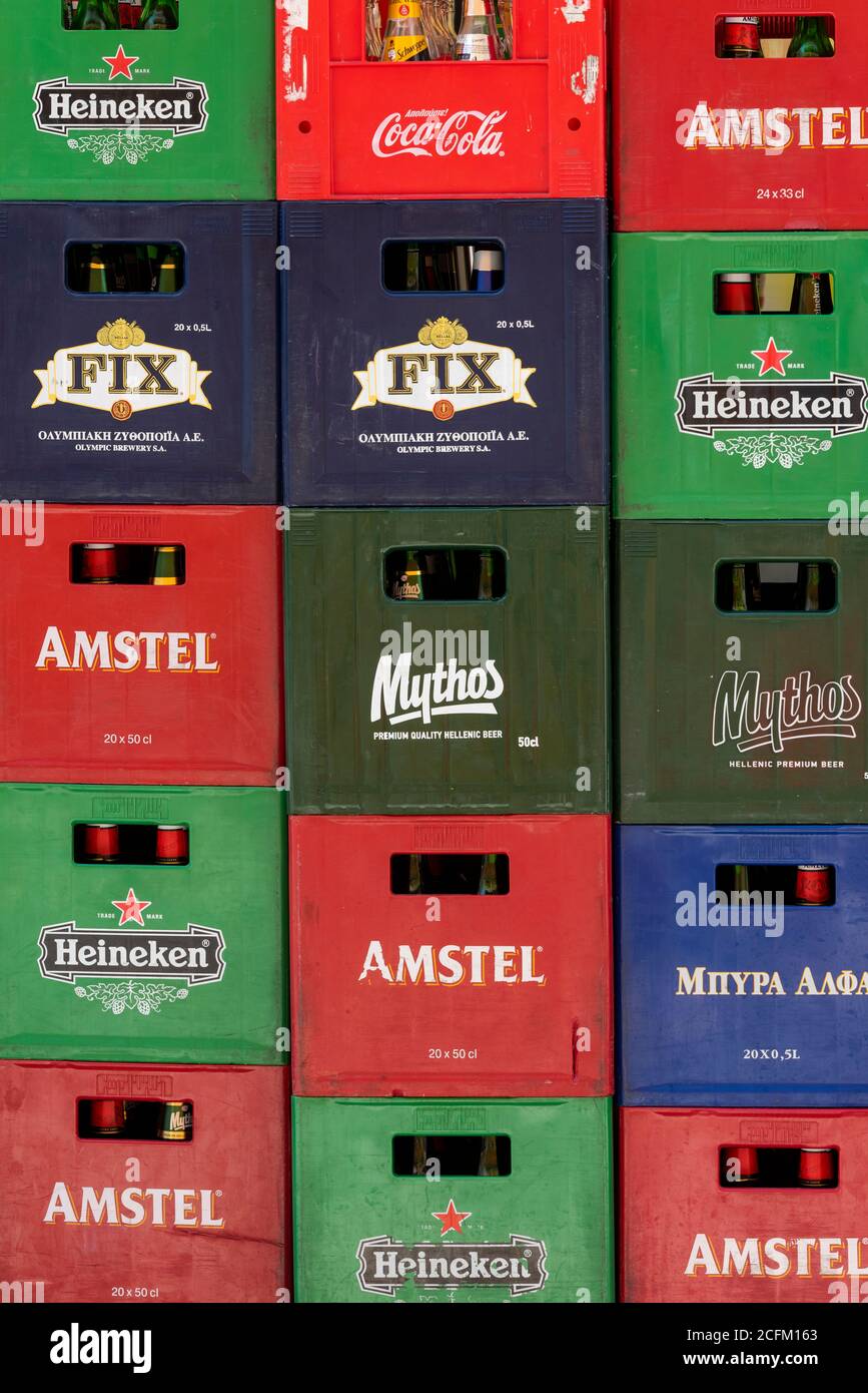 Empty beer boxes hi-res stock photography and images - Alamy