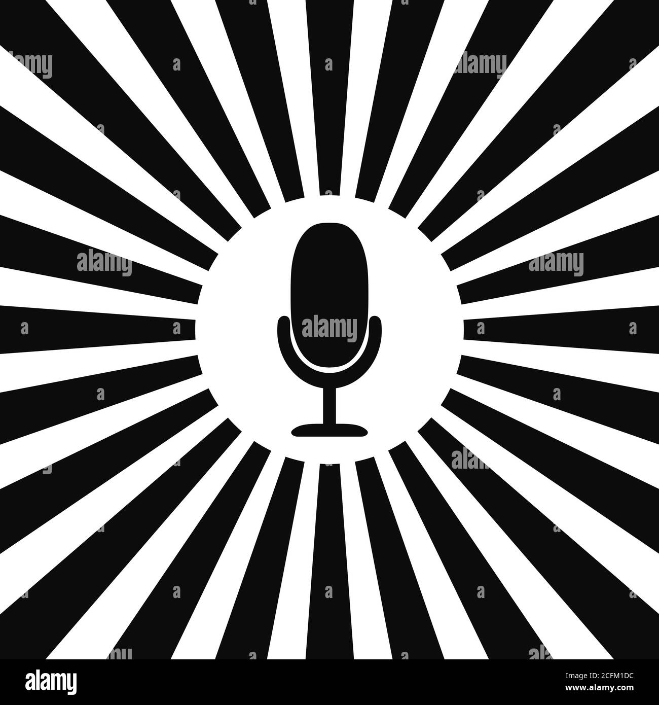 Radio Microphone Icon