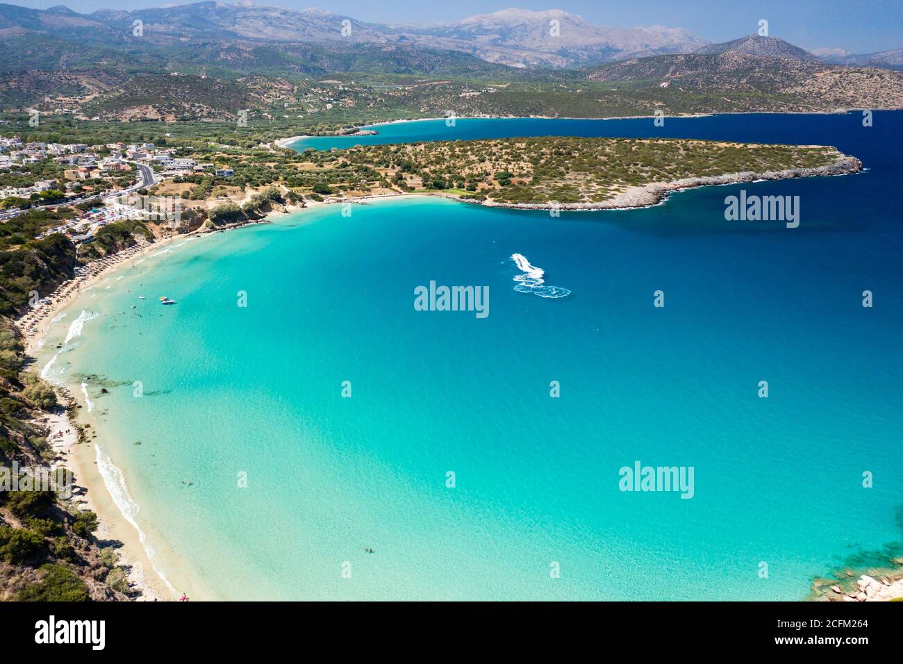 Voulisma beach crete hi-res stock photography and images - Alamy