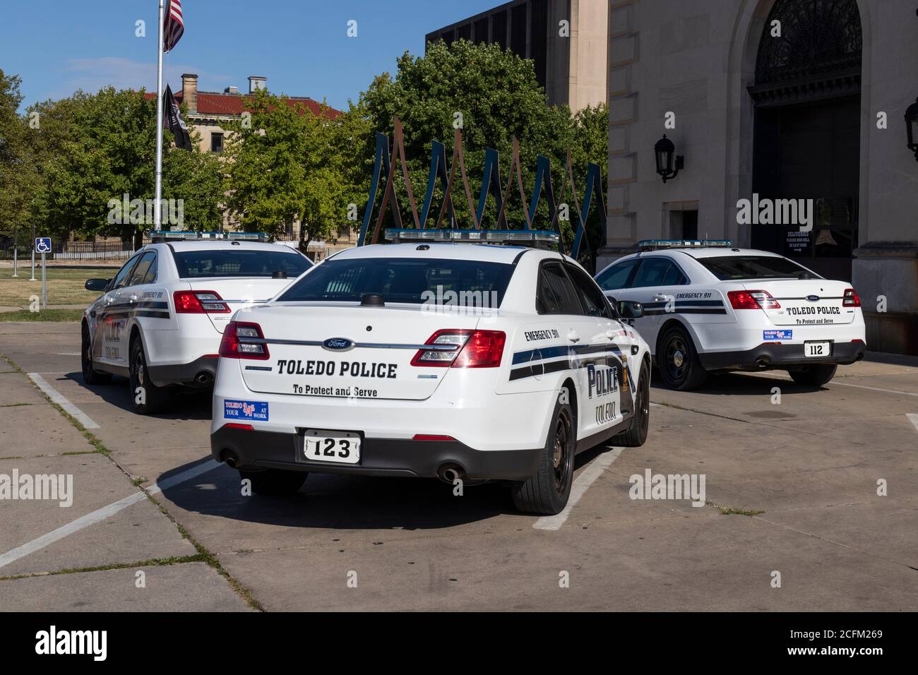 Toledo - Circa September 2020: Toledo Police Department vehicles. The ...