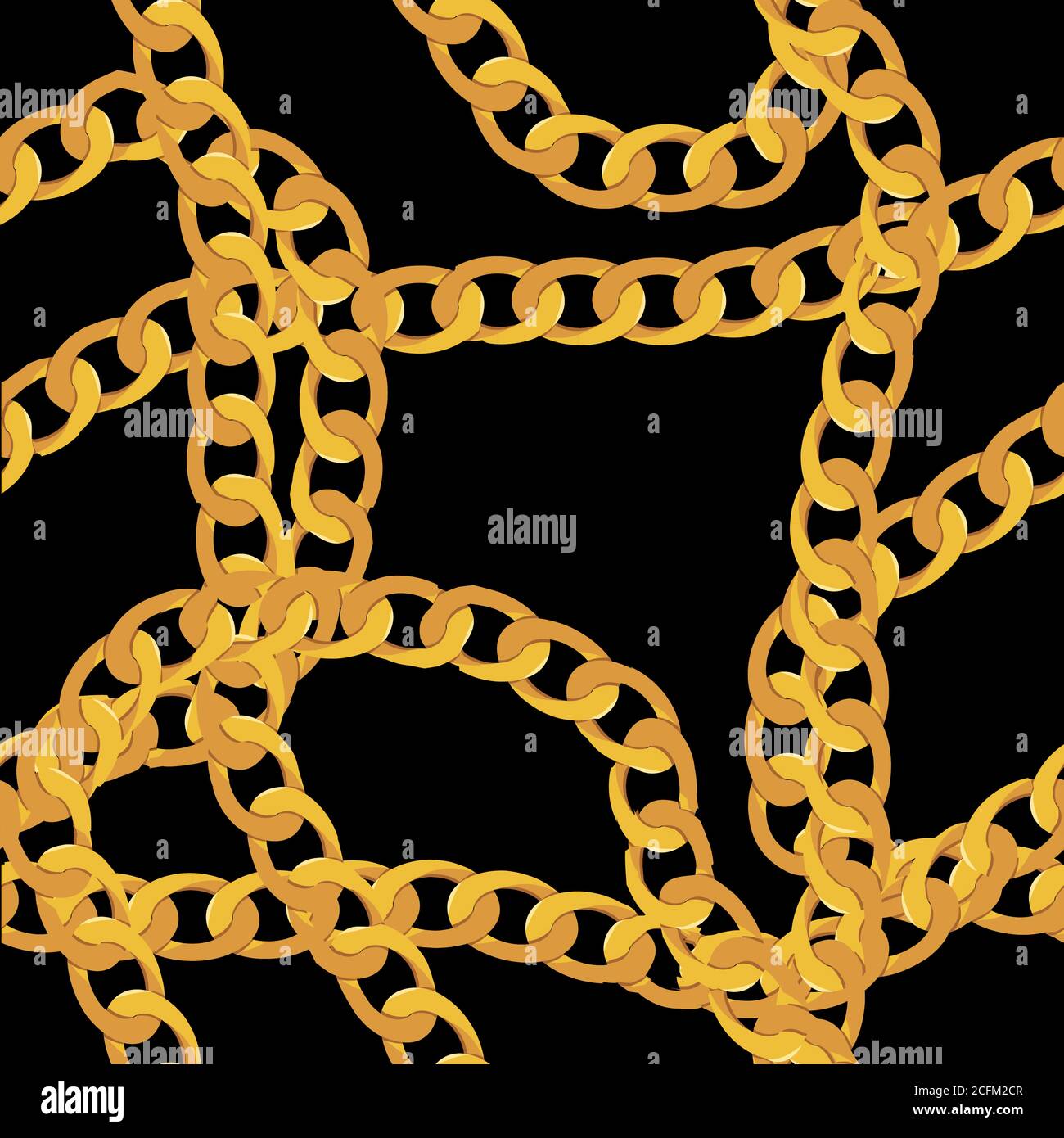 Abstract Chain Seamless Pattern Background. Vector Illustration Stock ...