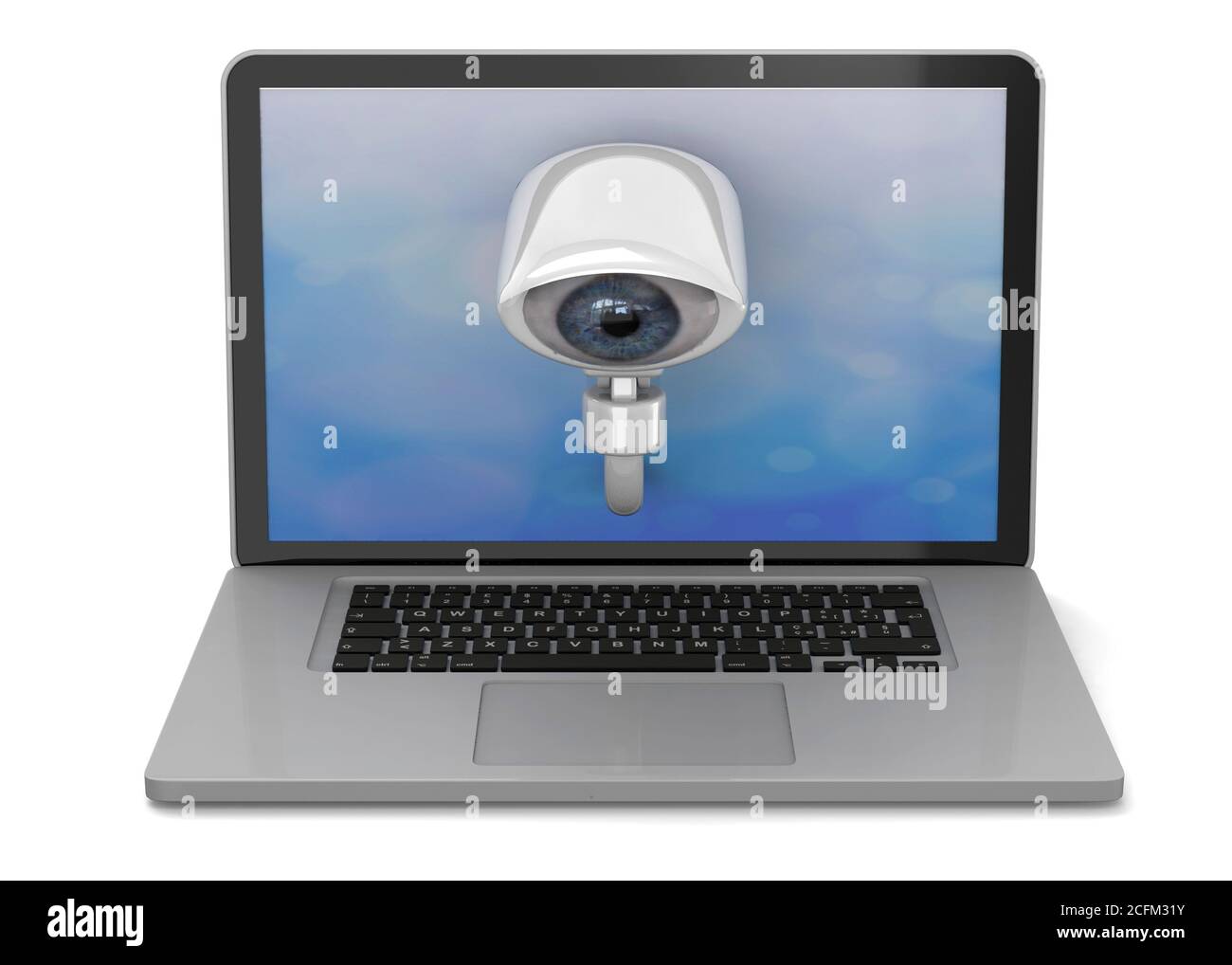 No Privacy Concept - 3D Stock Photo - Alamy