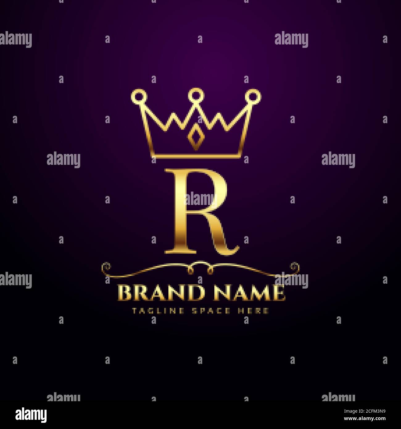 R king Stock Vector Images - Alamy