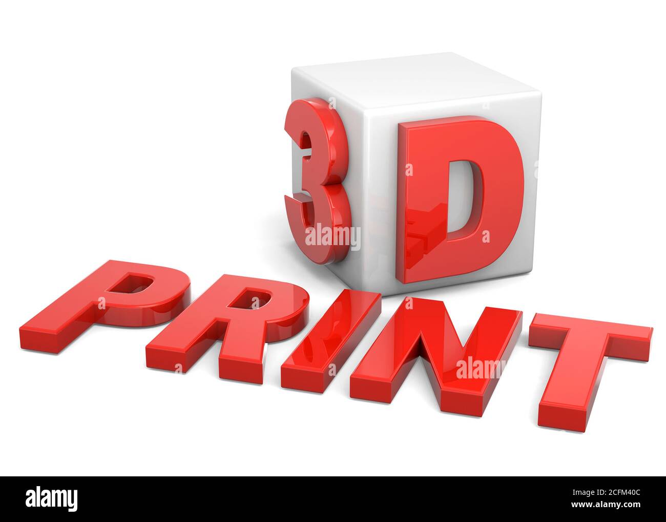 3D Printer Logo Stock Photo - Alamy