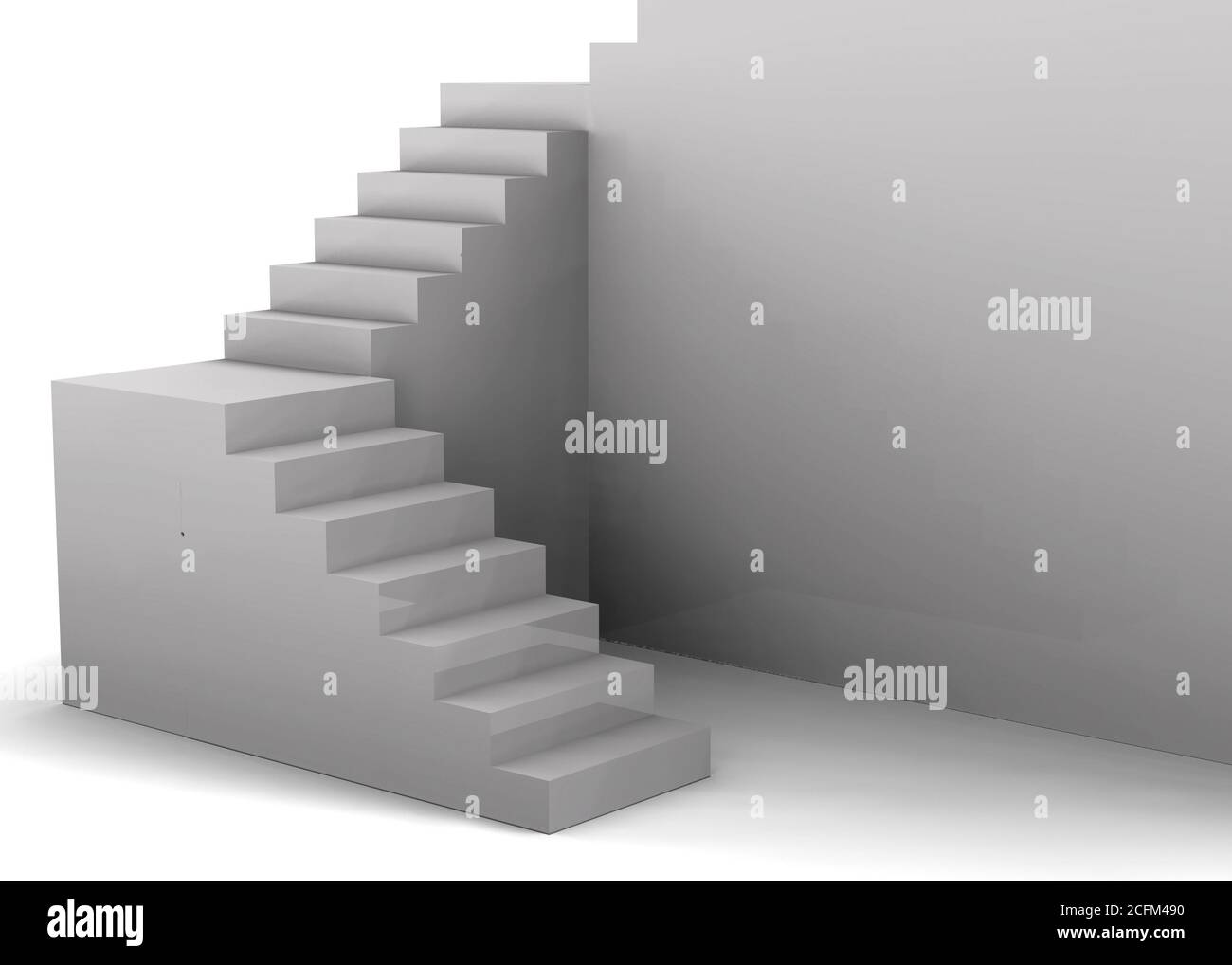 Stairs - 3D Stock Photo - Alamy