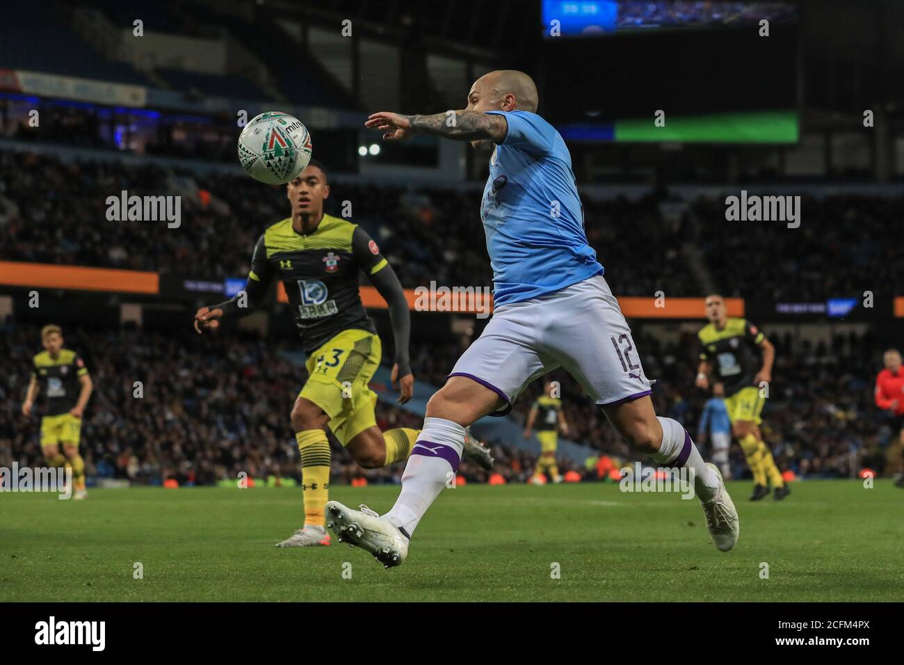 29th October 2019, Etihad Stadium, Manchester, England; Carabao Cup ...