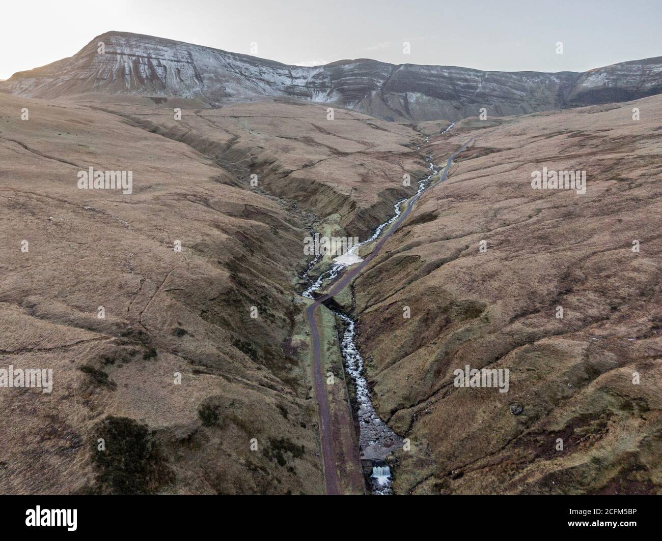 Bannau Sir Gaer in the Brecon Beacons National Park Stock Photo - Alamy