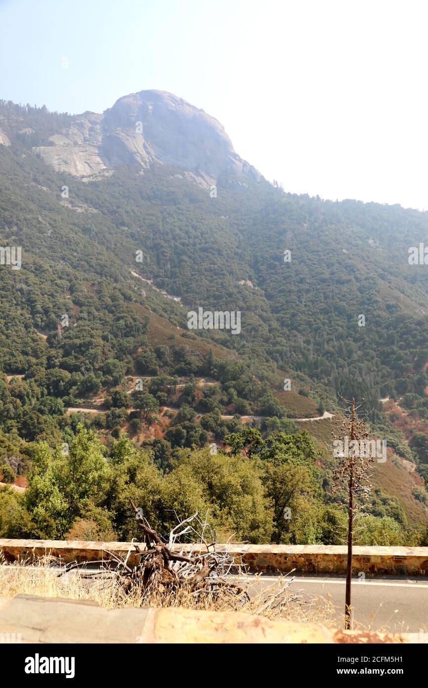 Viewpoint in Sequoia National Park, California, USA Stock Photo - Alamy